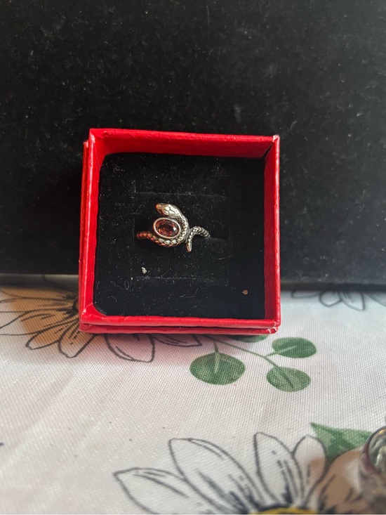 Jewelry | Red Garnet Serpent Ring | Poshmark